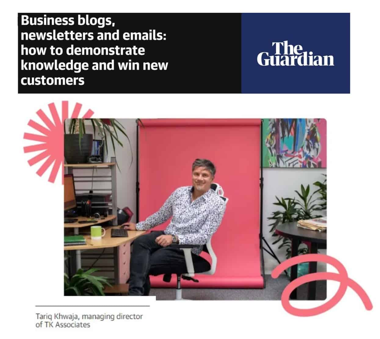 Guardian article on our marketing work - TK Associates